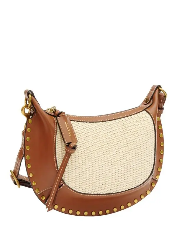 Isabel Marant Oskan Moon Shoulder Bag - Natural/cognac