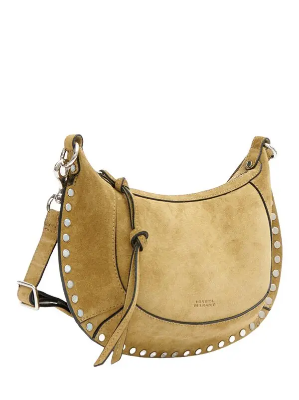 Isabel Marant Oskan Moon Shoulder Bag - Taupe