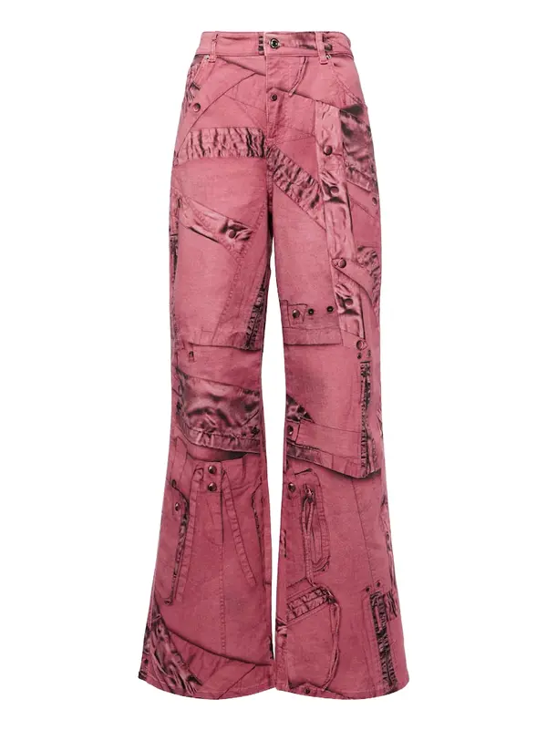 Blumarine Wide-leg Jeans - Multicoloured