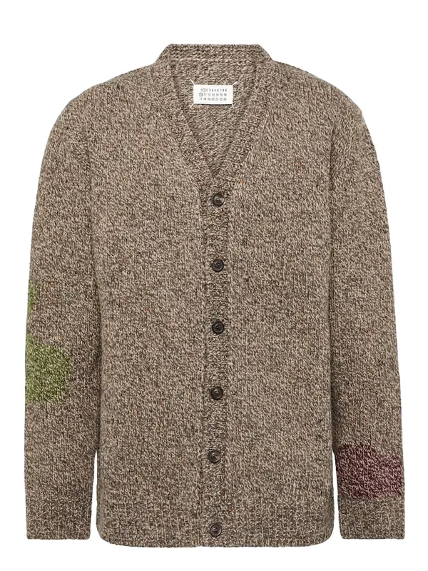 MAISON MARGIELA Wool And Alpaca Cardigan - Brown