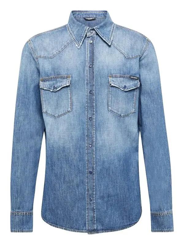 Dolce & Gabbana Denim Shirt - Blue