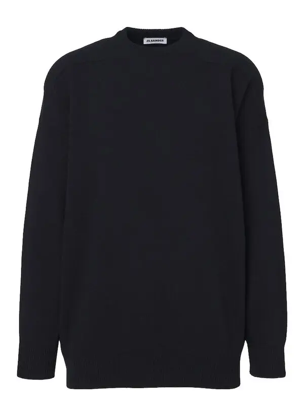 JIL SANDER Wool-blend Sweater - Blue