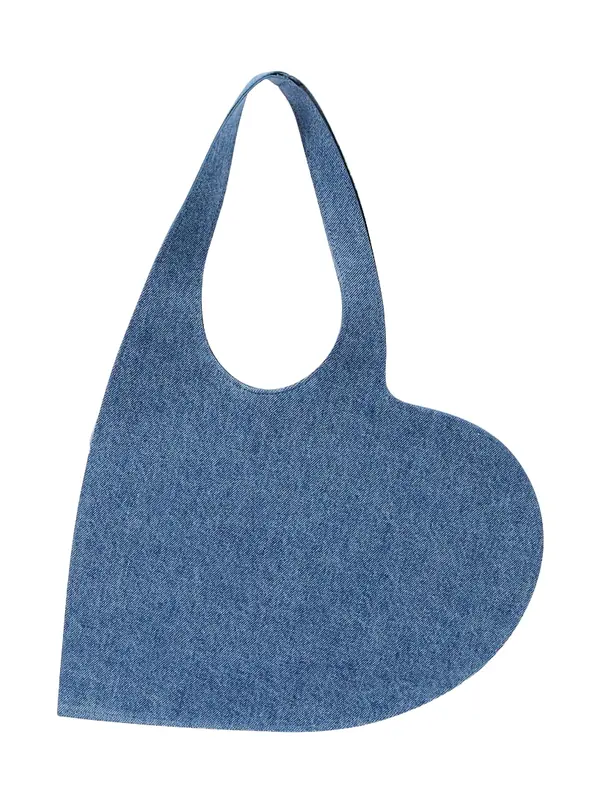 Coperni Heart Mini Tote Bag - Blue