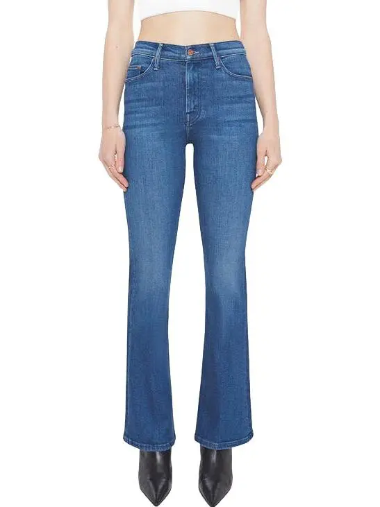 MOTHER Lil' Weekend Flare Jeans - Nip It In The Butt