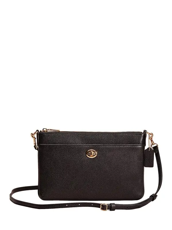 COACH Restored Polly Crossbody - Gold/black