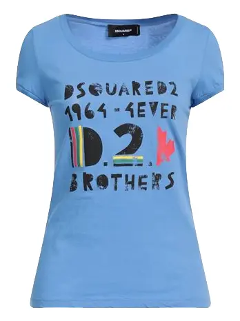 Dsquared2 T-shirt In Cotton - Blue