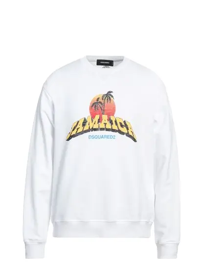 Dsquared2 Cotton Sweatshirt - White