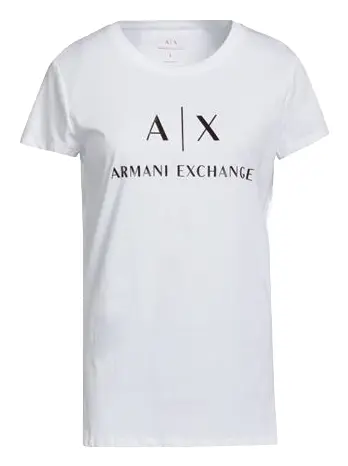 Armani Exchange Logo-print T-shirt - White