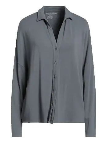 Majestic Filatures Viscose-blend Fleece Shirt - Grey
