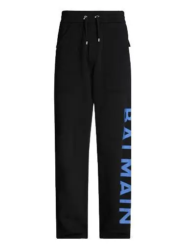 Balmain Pants Size Cotton, Elastane - Black