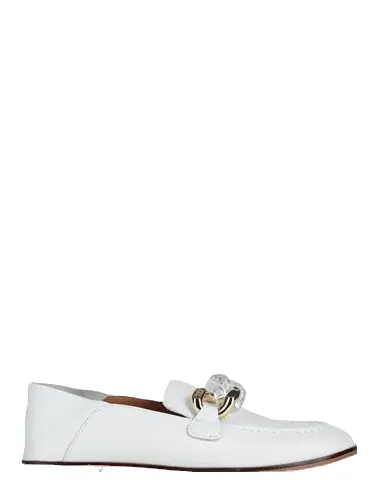 See By Chloé Leather Loafers - White