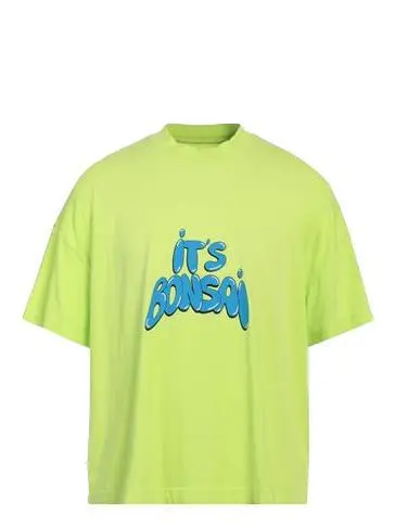 BONSAI T-shirt Lime Size Cotton - Acid Green