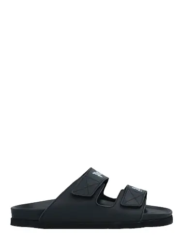 Palm Angels Leather Sandals - Black
