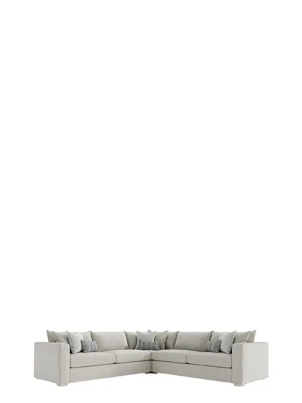 BERNHARDT Helena 3-piece Sectional - - Grey