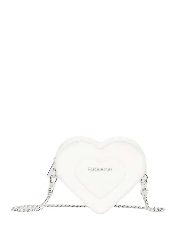 Dr. Martens Vegan Mini Heart Bag - White