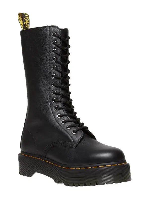 Dr. Martens 1b99 Pisa Leather Mid Calf Boots - Black