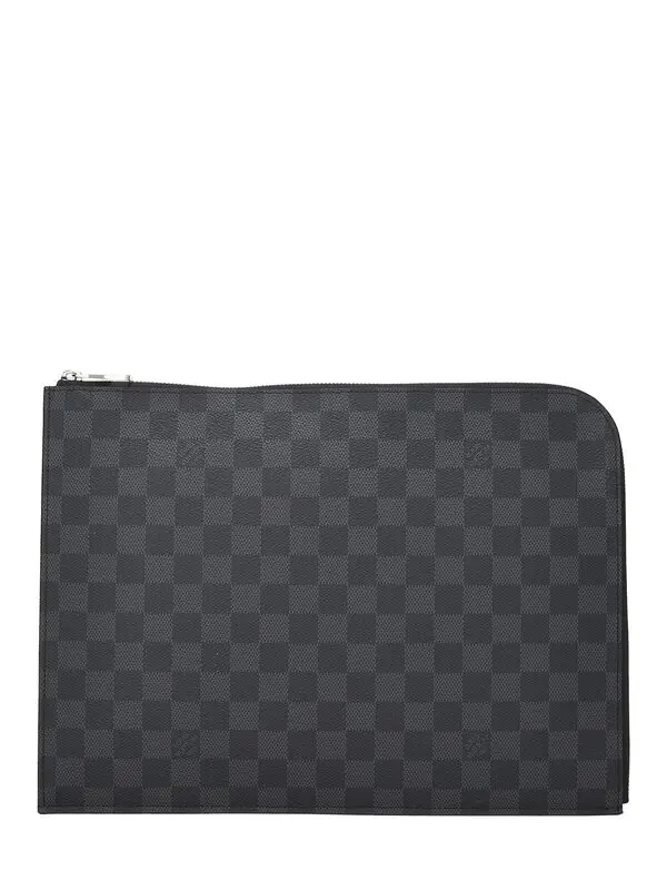 LOUIS VUITTON Damier Graphite Pochette Jour - Grey