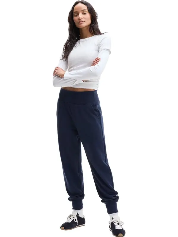 Athleta Coaster Luxe High Rise Jogger - Navy