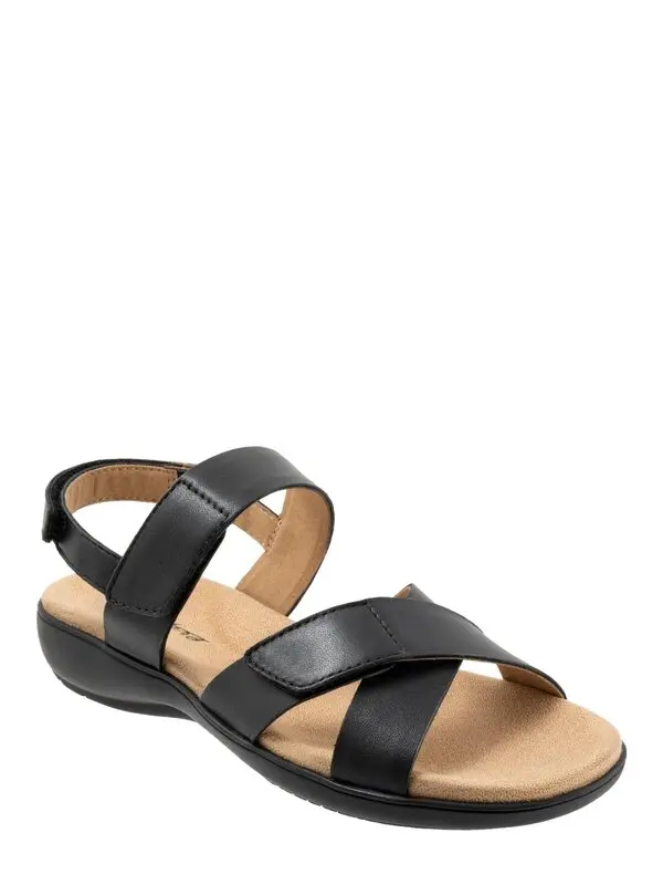 Trotters River Slingback Sandal - Black