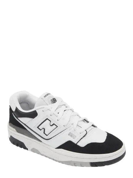 NEW BALANCE 550 Basketball Sneaker - White/black