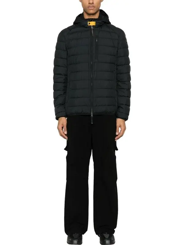PARAJUMPERS Last Minute Hooded Puffer Jacket - Black