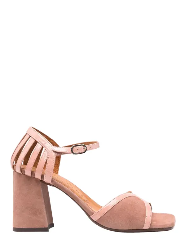 Chie Mihara Pelu 85mm Leather Sandals - Pink