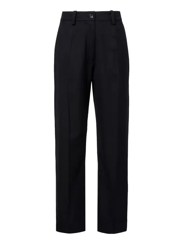 Proenza Schouler Otis Straight-leg Trousers - Black