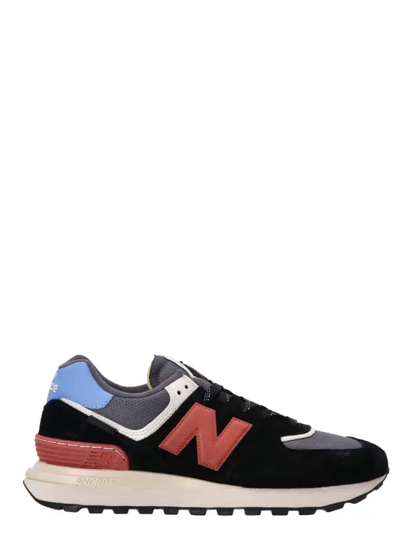 NEW BALANCE 574 Panelled Sneakers - Black