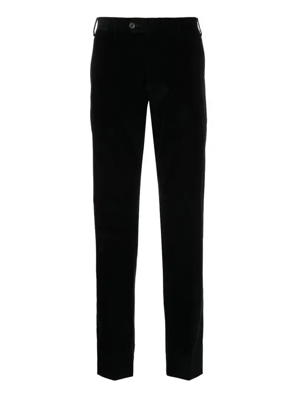 Corneliani Corduroy Slim-fit Chinos - Black