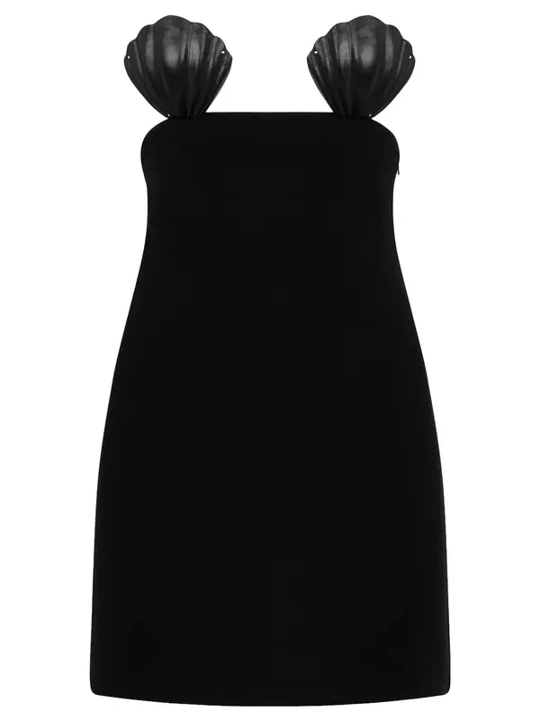 Dsquared2 Shell-cup Strapless Minidress - Black