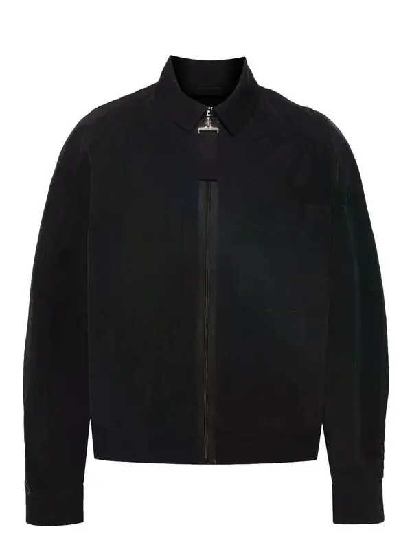 Jacquemus Zip-front Utility Jacket - Black