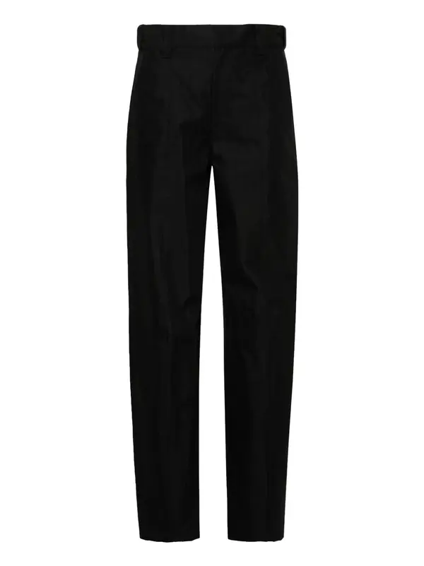 Alexander Wang Striped Tapered Trousers - Black