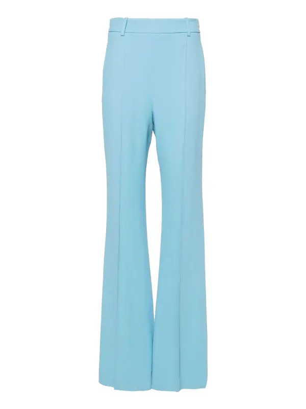 Ermanno Scervino High-waisted Palazzo Trousers - Blue
