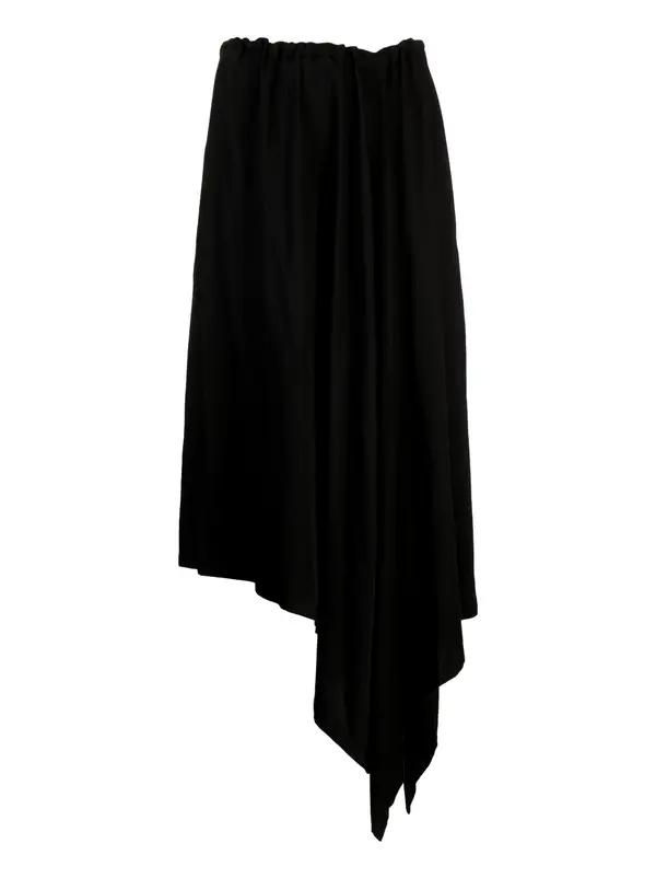 Yohji Yamamoto Sarrouel Trousers - Black