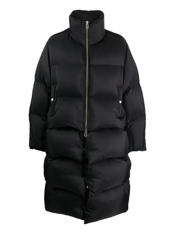 SONGZIO Meta Long Puffer Jacket - Black