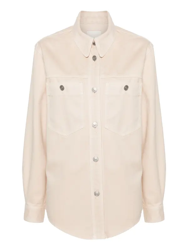 Isabel Marant Talbot Buttoned Shirt - Neutrals