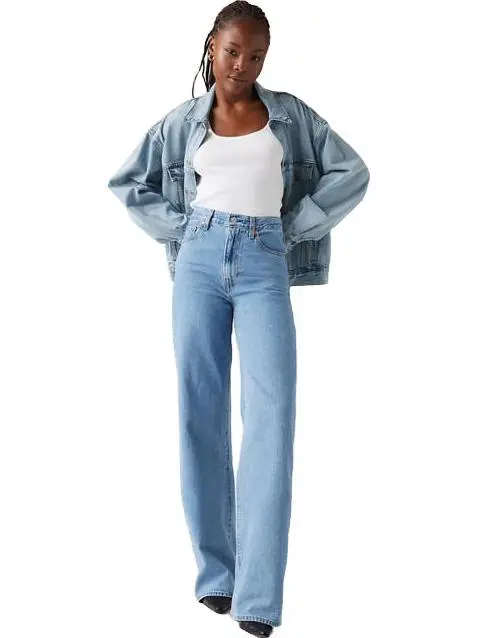LEVI'S Ribcage Wide-leg Jeans - Splash Zone