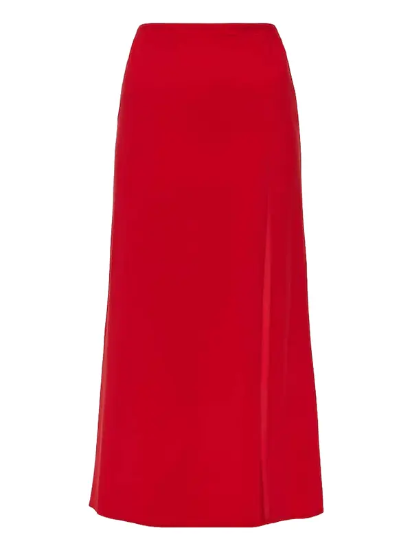 KARLA COLLETTO Basics Midi Skirt - Red