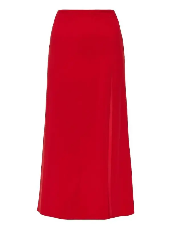 KARLA COLLETTO Basics Midi Skirt - Red