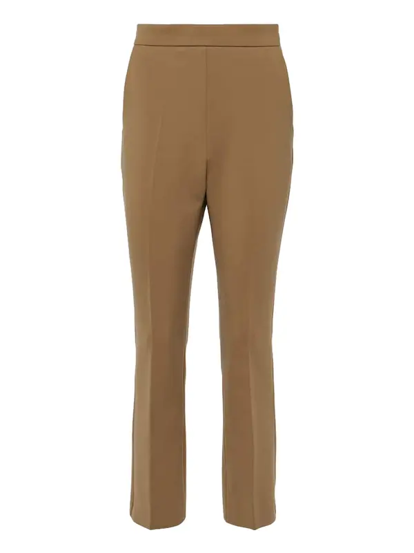 Max Mara Nepeta Straight Pants - Green
