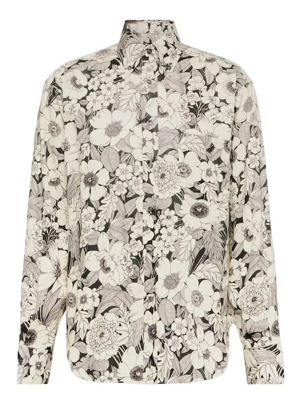 TOM FORD Floral Shirt - Multicoloured