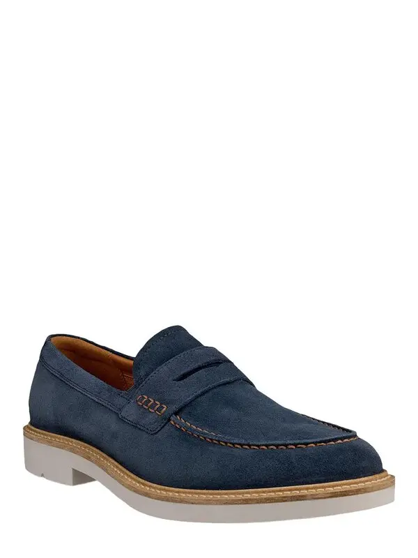 Ecco Metropole London Penny Loafer - Dark Ombre