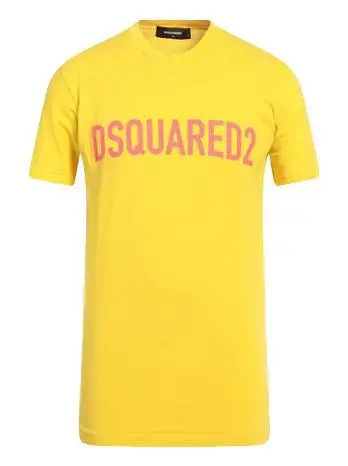 Dsquared2 T-shirt Size Cotton - Yellow