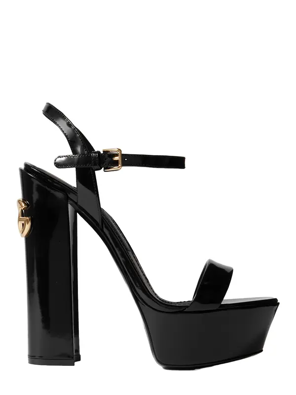 Dolce & Gabbana Keira Platform Sandals - Black