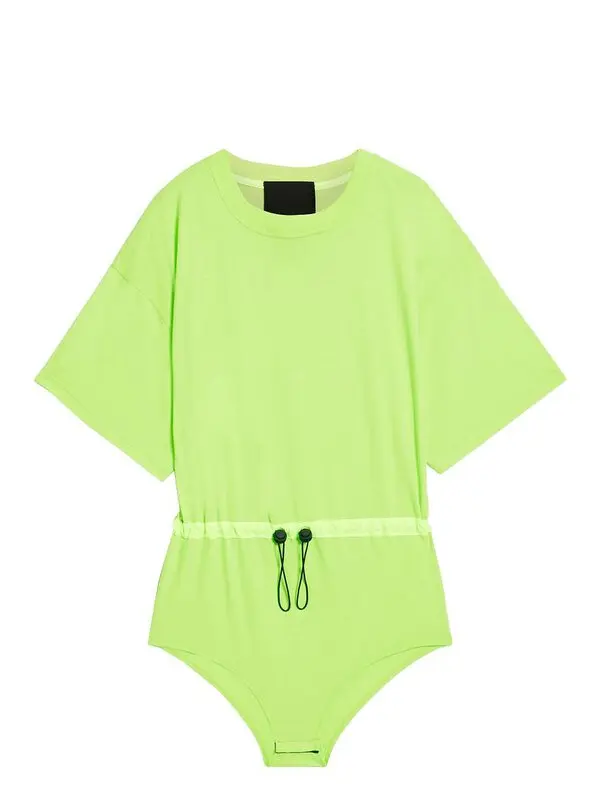 Red Valentino Cotton-jersey Bodysuit - Bright Yellow