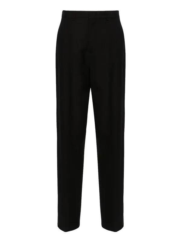 Moschino Straight-leg Tailored Trousers - Black