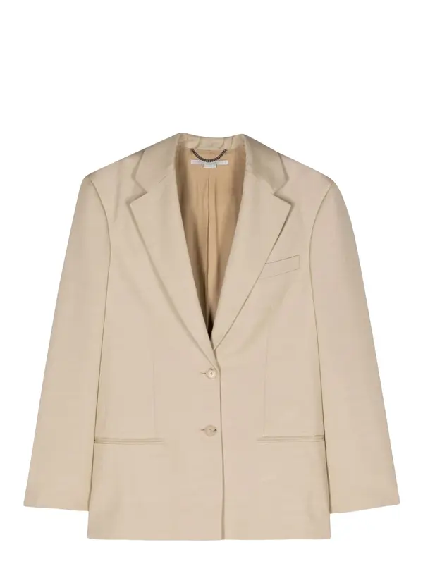 Stella McCartney Single-breasted Blazer - Neutrals