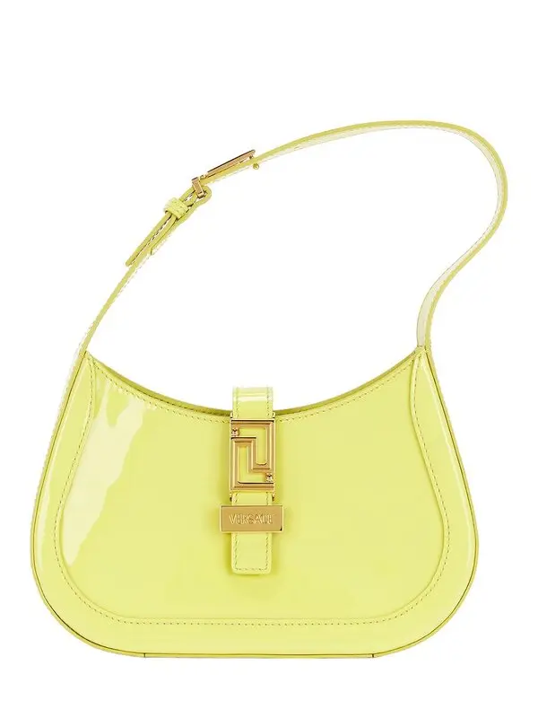 Versace Greca Goddess Hobo Bag - Yellow