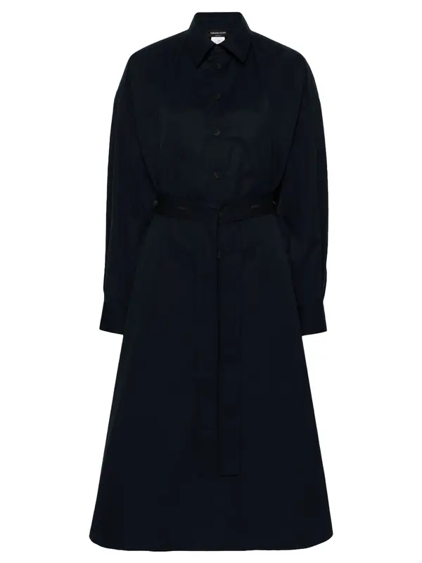 Fabiana Filippi Cotton Shirt Dress - Blue