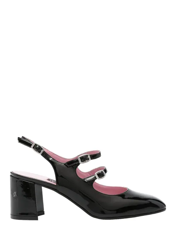 CAREL 70mm Patent-leather Pumps - Black